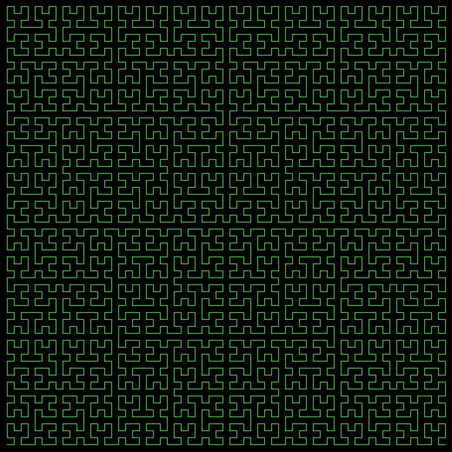 Hilbert curve - Rosetta Code